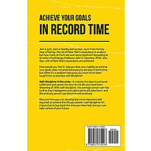 The Power of Discipline: How to Use Self Control and Mental Toughness to Achieve Your Goals