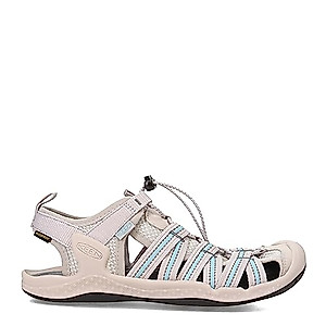 KEEN Women's Drift Creek H2 Closed Toe Water Sandals, Vapor/Porcelain, 8