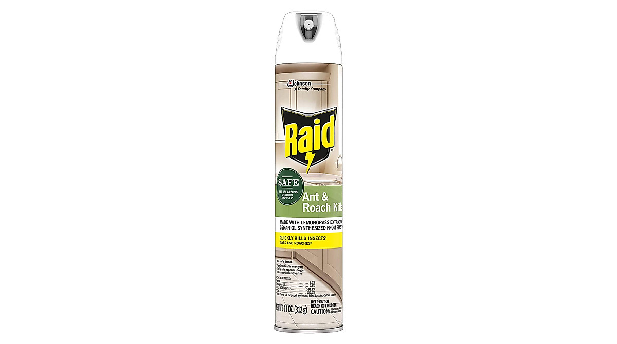 Raid Ant and Roach Killer Spray with Essential Oils | Fast Pest Control