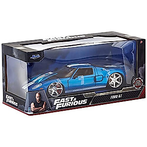 Fast & Furious 1:24 2005 Ford GT Die-cast Car, Toys for Kids and Adults
