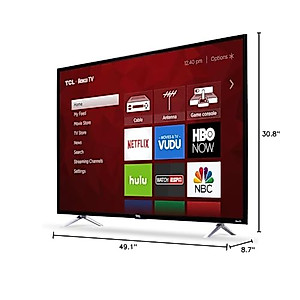 TCL 55S405 55-Inch 4K Ultra HD Roku Smart LED TV (2017 Model)