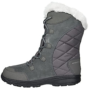 Columbia Women's Ice Maiden II, Shale/Dark Raspberry, 10