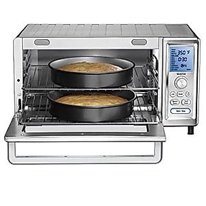Cuisinart TOB-260N1 Chef's Convection Toaster Oven, 20.87"(L) x 16.93"(W) x 11.42"(H), Stainless Steel