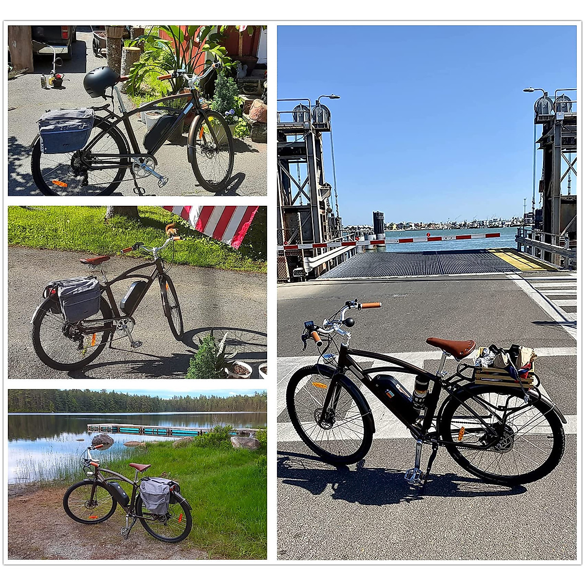 Adults 28" Electric Bike 500W Motor City Urban Cruiser Ebike 28MPH 50+Miles Removable LG Cells Battery Commuter Electric Bicycles E Bike Throttle Pedal Assist UL