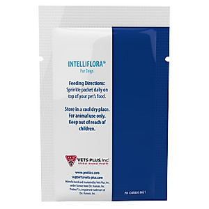 Probios Intelliflora for Dogs - 30 Powder Sachets -Nutritional Supplement for Dogs - Dog Probiotic - Dog Health Supplies - Supplements for Dogs