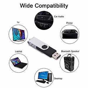 25pcs 4GB Custom USB Flash Drive with Personalized Logo for Promotion, Customized USB Thumb Drive, Bespoke Bulk USB Drive (10 Color Options)