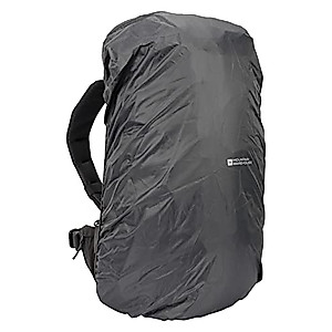 Mountain Warehouse Venture 40L Backpack - Travel Bag for Men & Women Black Women's Fit