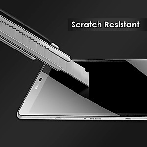 DETUOSI [2-PACK Screen Protector for Samsung Galaxy Tab S2 9.7" 2015 (SM-T810/ T813/ T817T/ T817V), Ultra-Clear/Case Friendly/Touch Sensitive/Anti-Scratch Mica Galaxy Tab S2 9.7" Tempered Glass