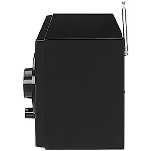 Crosley CR3042A-BK Maverick Portable AM/FM Radio with Bluetooth Receiver, Black