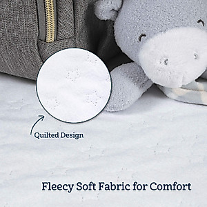 Gerber, Baby Boys and Girls Newborn Infant Baby Toddler Nursery Waterproof Barrier Bedding Crib Protector Pad, 18”x 7”, White, 2 Pack