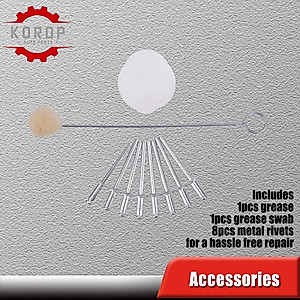 KOROP AUTO PARTS Sunroof Repair Kit Compatible with Ford F150 F250 F350 F450 Expedition Lincoln Navigator Mark LT Replaces # 02ESR1201ABK Sunroof Track Mechanicals Assembly Repair Kit