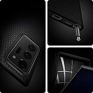 Spigen Liquid Air Armor Designed for Samsung Galaxy Note 20 Ultra 5G Case (2020) - Matte Black