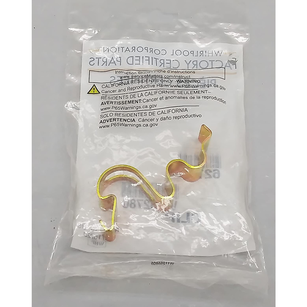 AP6010135 Washer Top Cabinet Mounting Clip - New - Genuine OEM - R1-G3 - EA230916