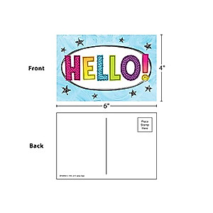 Teacher Created Resources Brights 4Ever Hello Postcards