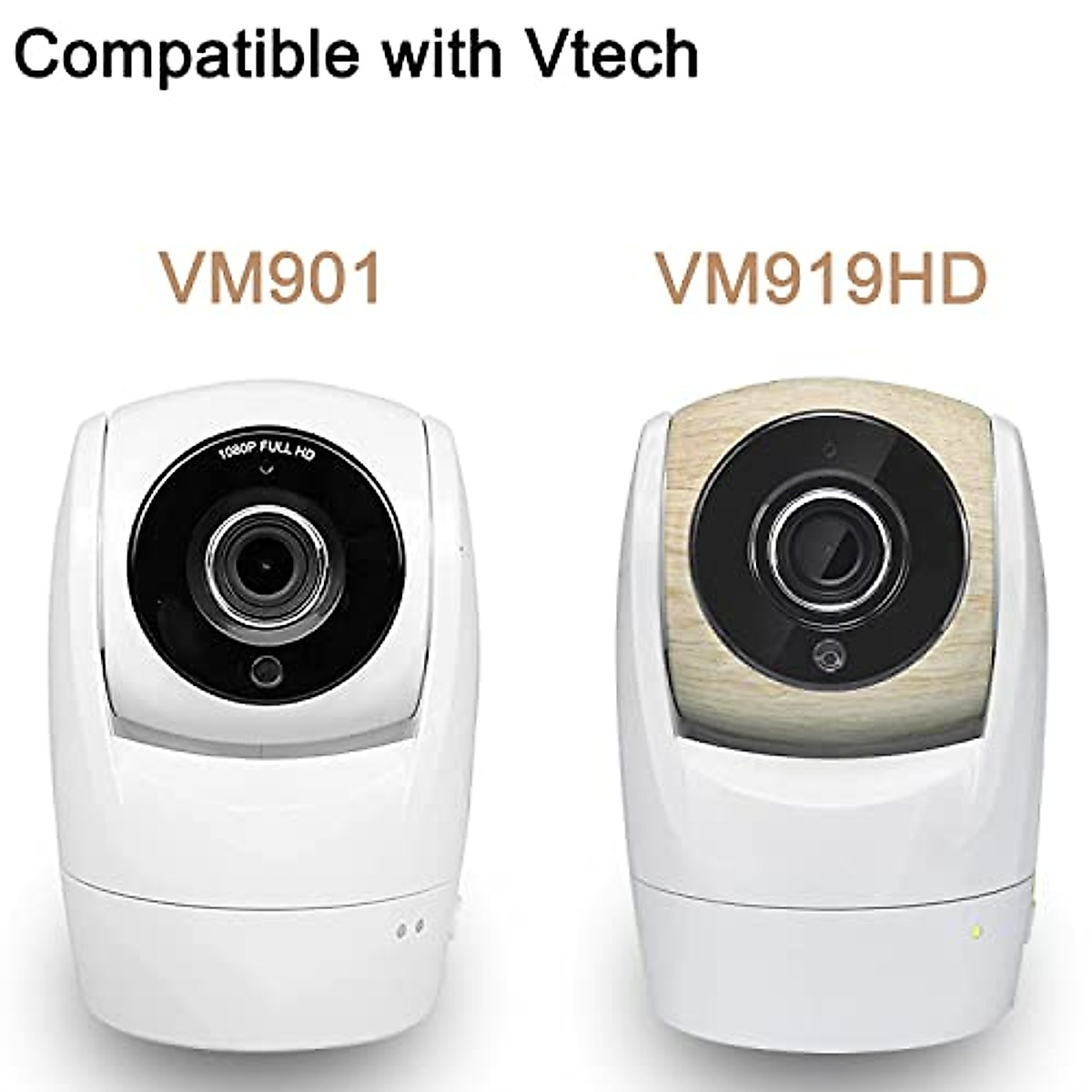 Safer Baby Monitor Mount for Vtech Baby Monitor, Flexible Twist Mount for Vtech VM901 and VM919HD