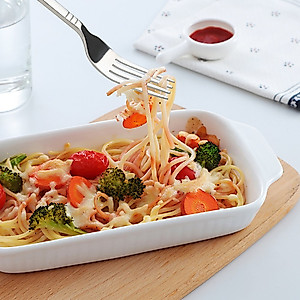 Fiazony Stainless Steel Dinner Fork, 12-Piece, 7.87-INCH