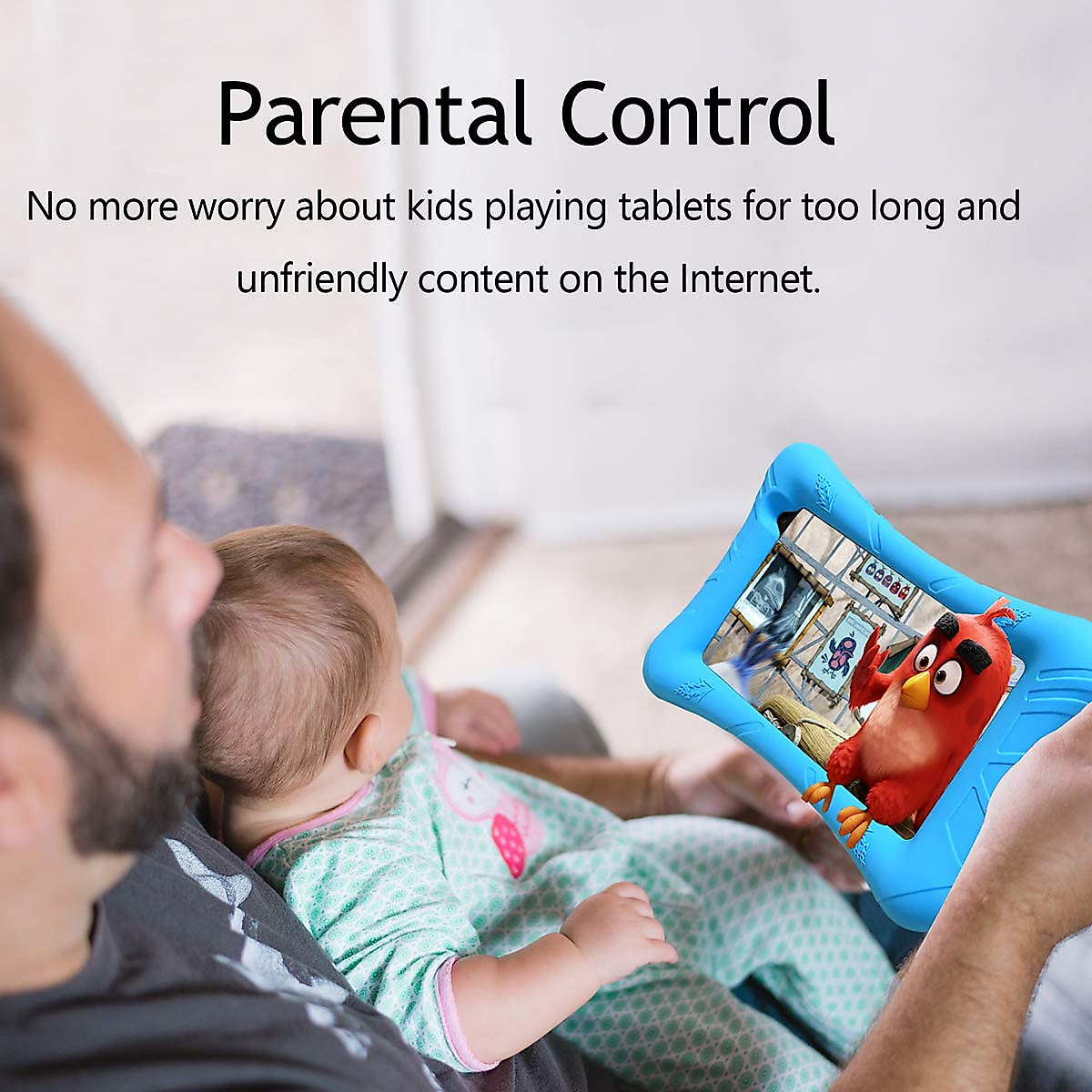 PRITOM Kids Tablet, 32 GB ROM, Quad Core Processor, HD IPS Display, WiFi 7 inch Android Tablet, Kid-Proof with Kids Tablet Case