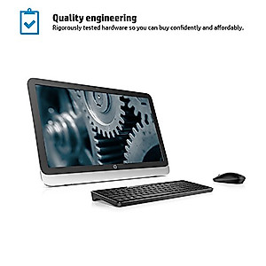 HP 23-r110 23-Inch All-in-One Desktop (Intel Pentium, 4 GB RAM, 1 TB HDD)