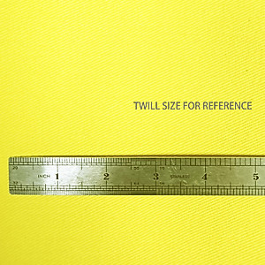 Thick Cotton Twill Fabric 11.5OZ by The Yard (Black)