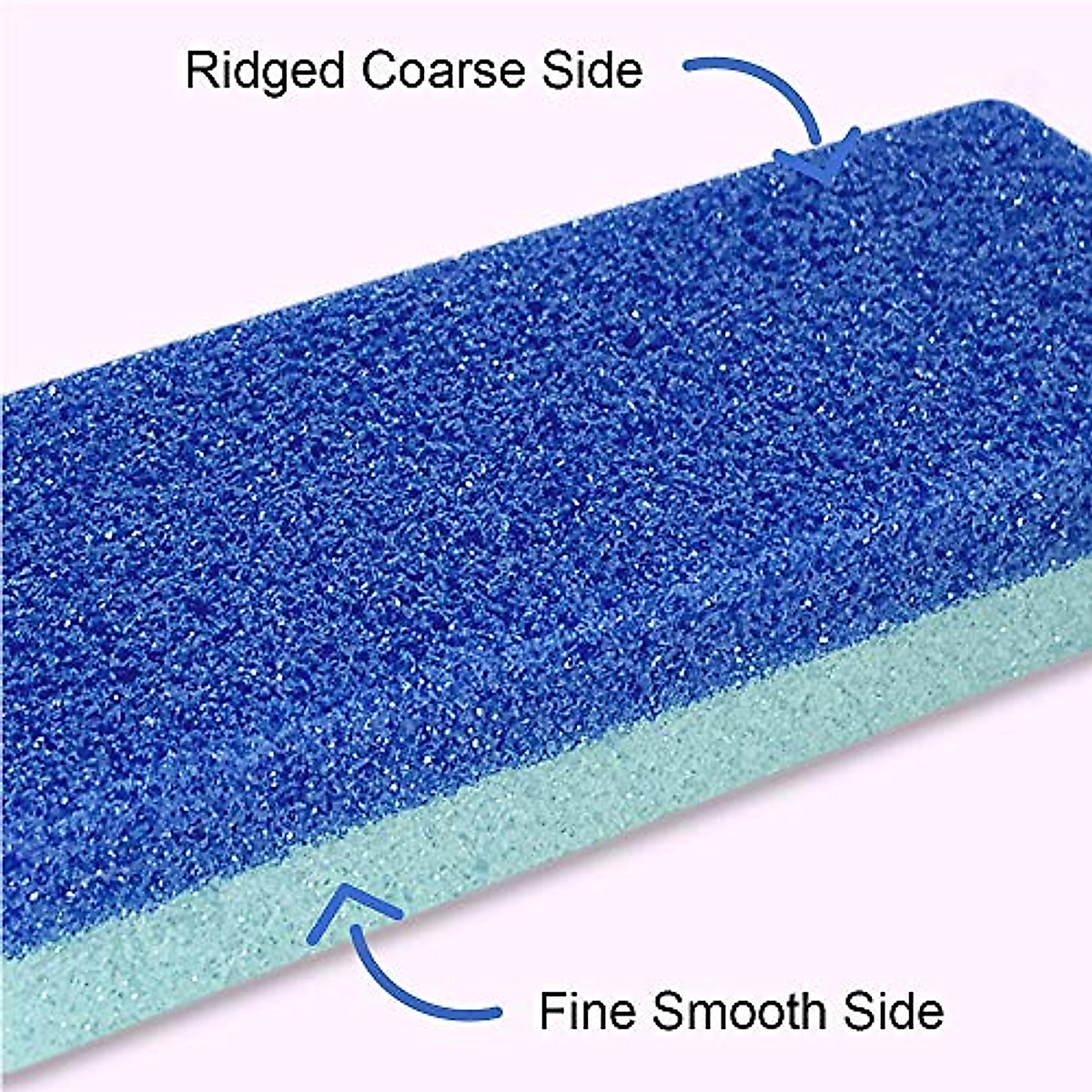 Maryton Foot Exfoliator File Scrubber Sponge Pedicure Tool Callus Remover, Pedi Stocking Stuffers Gifts for Men Women, 2pcs