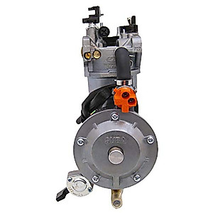 NIMTEK Dual Fuel Carburetor LPG Conversion Kit for Generator 4.5-5.5KW GX390 188F Carburetor