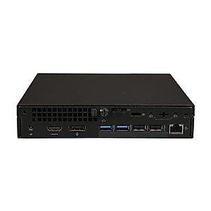 Dell OptiPlex Micro Form Factor Business PC, Intel i3-7100T 3.4 GHz Processor, 4GB DDR4, 500GB HDD, Display Port/HDMI, USB 3.0, Windows 10 Pro (Ethernet+WiFi)