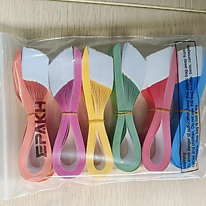 600 Counts Paper Wristbands Neon Wrist Bands Waterproof Hand Bands for Events Lightweight Concert Wristbands Neon Colored Adhesive Wristbands for Party(Red, Green, Yellow, Pink, Blue, Orange)