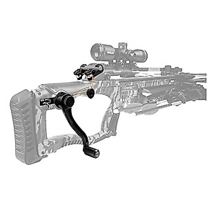 Barnett Crank Cocking Device for Crossbow, Ambidextrous, Easy Installation, Reduce Cocking Resistance by 93%, Standard - Hooks, Black