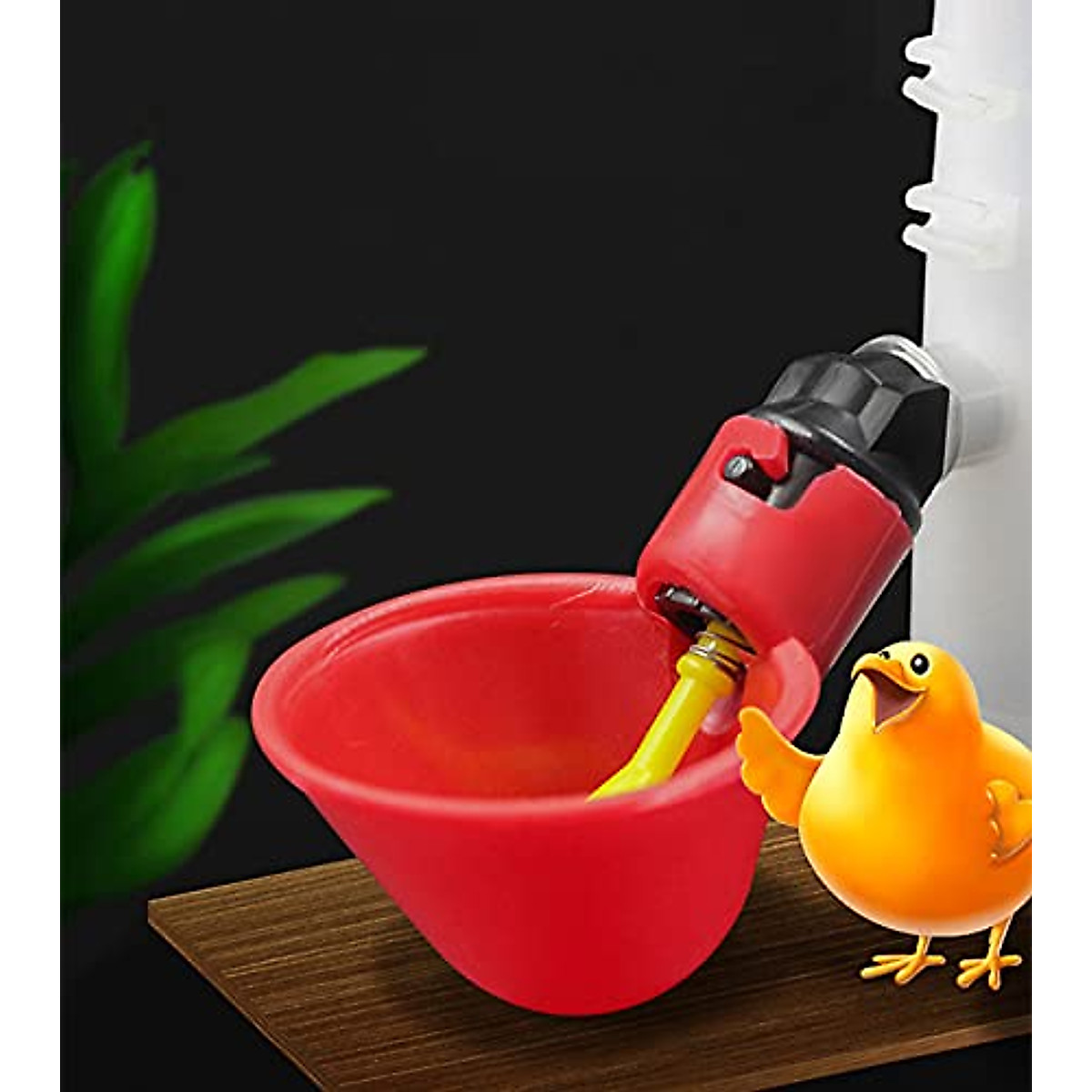 DoubleWood Fully Automatic Poultry Drinking Machine Chicken Drinking Cup, Chicken Drinking Watering Cups/Poultry Drinking Machine (24)