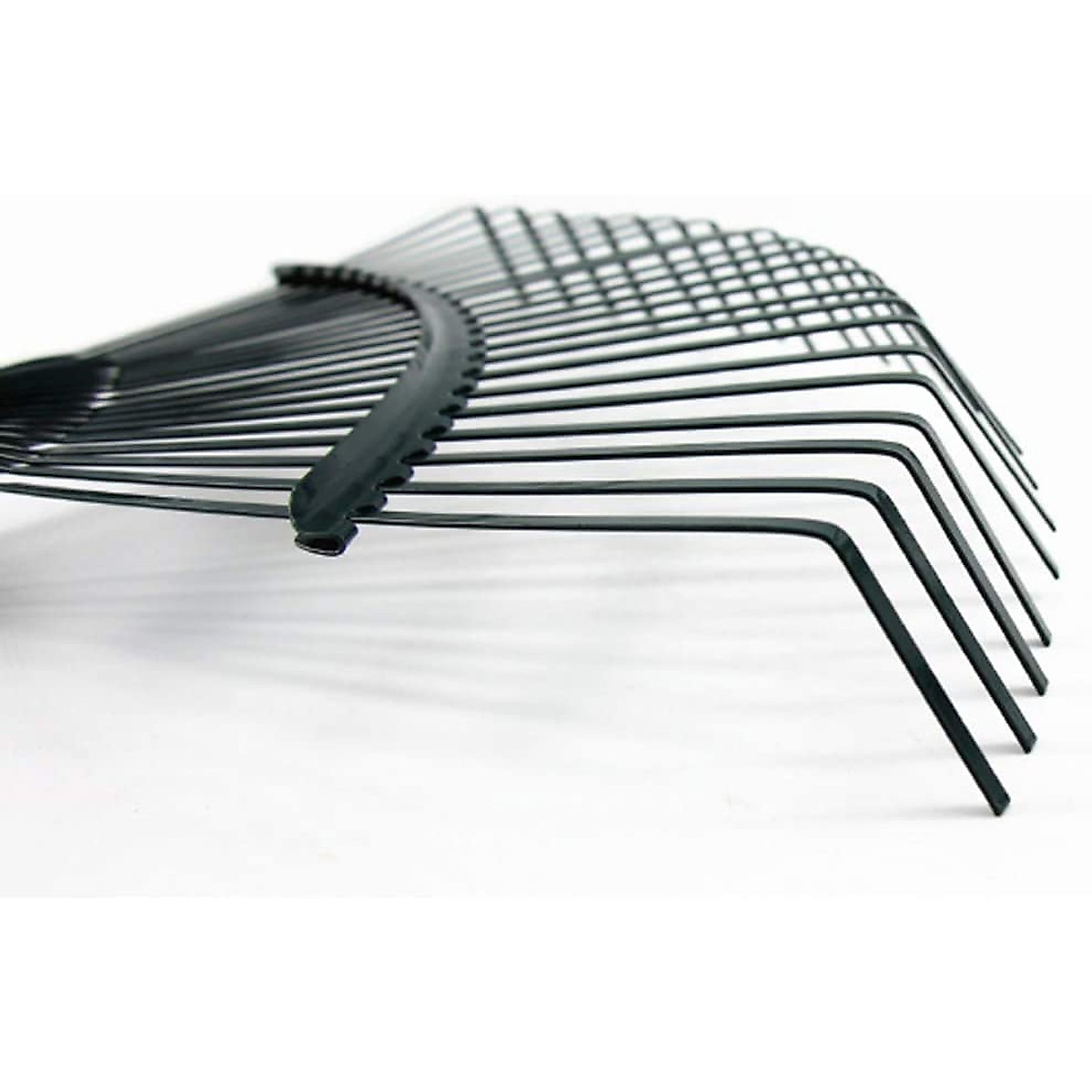 SGerste 22 Teeth Heavy Duty Steel Metal Rake Head Lawn Leaves Garden - Garden Tools