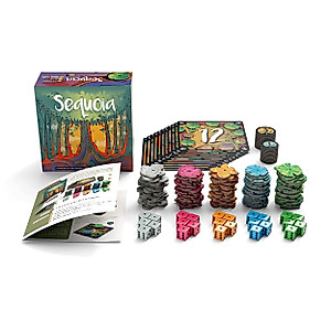 3 Small Games Plus Expansion Pack - Mountain Goats, Sequioa, GPS - Fast to Learn, Fast to Play - Family, Kid and Adult Games