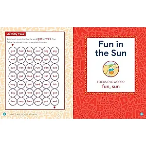 Learn to Read: CVC Words Storybook: 20 Simple Stories & Activities for Beginner Readers