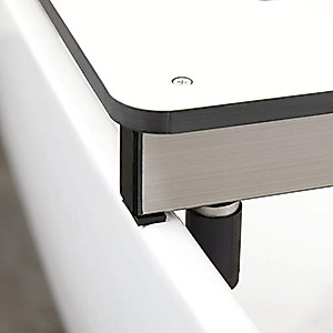 Seachrome Removable Tub Seat, Bridgeport 27-Inch x 15-1/2-Inch, White Phenolic