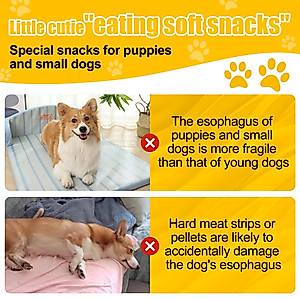 Chienmily Chicken Jerky Rings Dog Treats, Single Ingredient Natural Chews, High Protein & Grain Free Training Treats, Dog Chewy Training Snacks for Small Medium Large Dogs, 11.6 oz