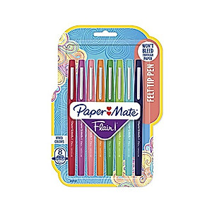 Paper Mate Flair Felt Tip Pens Assorted Colors