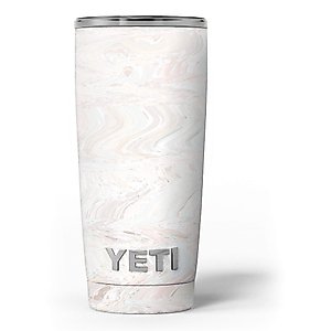 Design Skinz Slate Marble Surface V26 - Skin Decal Vinyl Wrap Kit Compatible with The Yeti Rambler Cooler Tumbler Cups