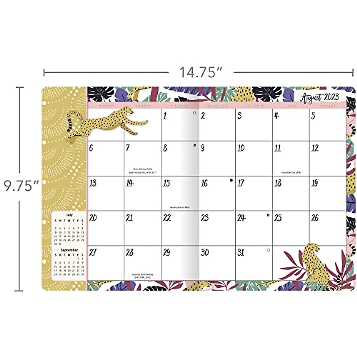 WSBL Flora & Fauna 2024 Monthly Planner (24997050037)