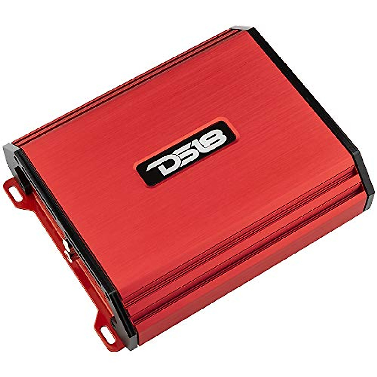 DS18 S-1100.2/RD Car Audio Amplifier – Full-Range, Class Ab, 2 Channel Amplifier, 1100 Watts (Red)