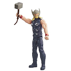 Avengers Marvel Titan Hero Series Blast Gear Thor Action Figure, 12" Toy, Inspired by The Marvel Universe, for Kids Ages 4 & Up