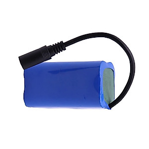 Battery with Charger for T188 T888 2011-5 Remote Control Toy Fish Finder Fishing Bait Boat Spare Parts 7.4V 5200mah lipo Battery, Bait Boat Lipo Battery, YLLLY-6686. (Color : 5B EU)