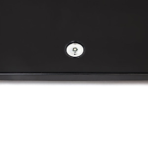 Whynter Upright Lock, Cu. Ft. Small Mini Freezer for Bedrooms, Dorms, Garages, Offices CUF-110B, Black Energy Star, 1.1 Cubic Feet