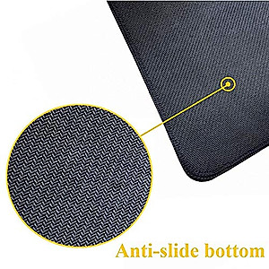 Pink Moon Rectangle Anime Non Slip Rubber Mousepad Mouse Pads/Mouse Mats Case Cover with Designs for Office Home Woman Man 30x15.7 Inch(75x40 cm)