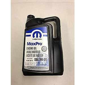 Mopar 5W20 Genuine Engine Oil 5L 68218891AC MS-6395