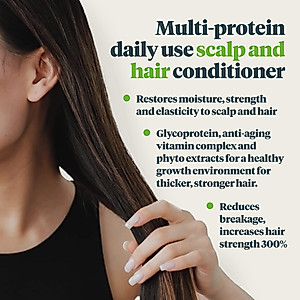 Reviv3 Procare Prime Moisture & Hair Conditioner – Color Safe Conditioner for Healthy Scalp – Volumizing Conditioner Reduces Breakage & Control Fizziness – Hair Care Products for Women (25.4 oz)