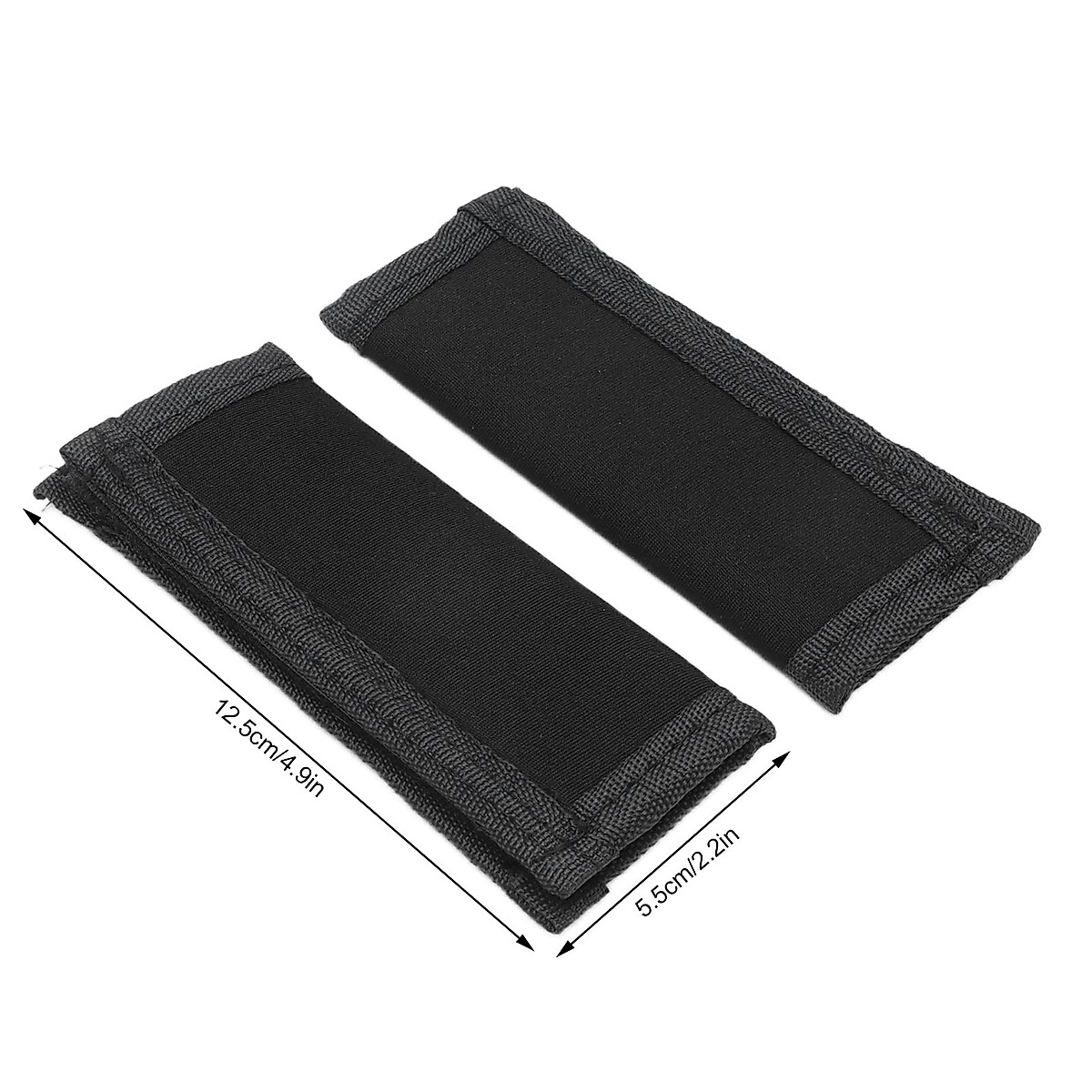 Pssopp Soft Wraps Car Seat Straps, Baby Stroller Handle Cover Baby Stroller Armrest Handle Sleeve Cover Car Seat Strap Shoulder Strap Covers