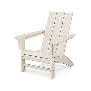 POLYWOOD AD420SA Modern Adirondack Chair, Sand