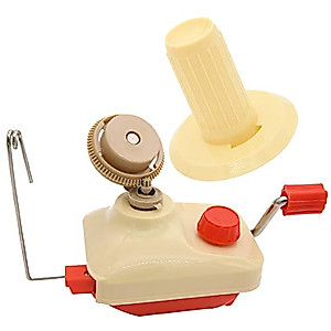 Gator parts Yarn Ball Winder, Convenient Ball Winder for Yarn,4 pcs Pom Pom Makers+1 1 Scissors,Yarn Swift and Ball Winder Combo with Easy Installation for Yarn Storage by CALU LUKY