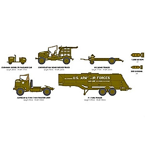 Airfix WWII USAAF 8th Air Force Bomber Resupply 1:72 Military Plastic Model Kit