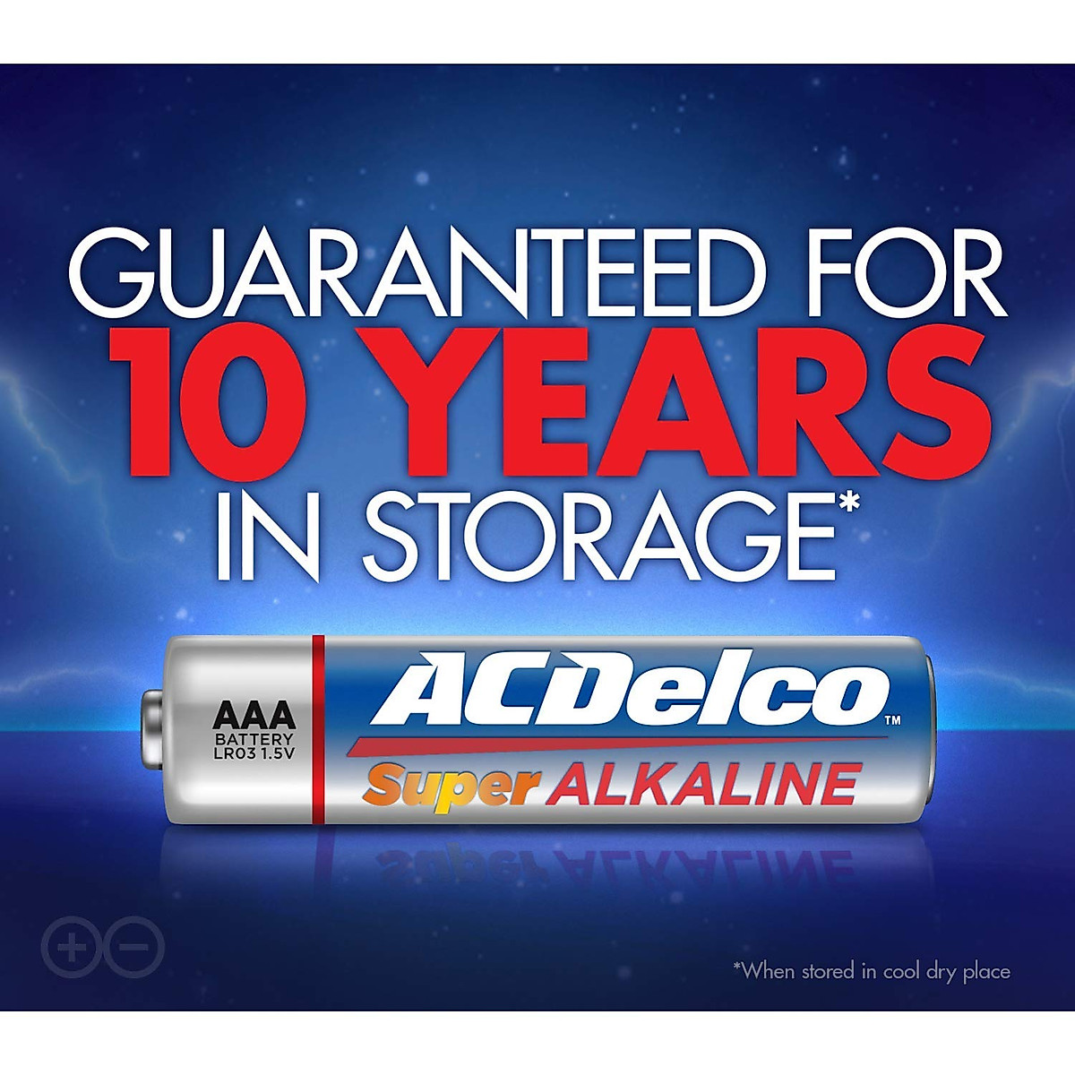 ACDelco 100-Count AAA and AA Batteries | Maximum Power Super Alkaline