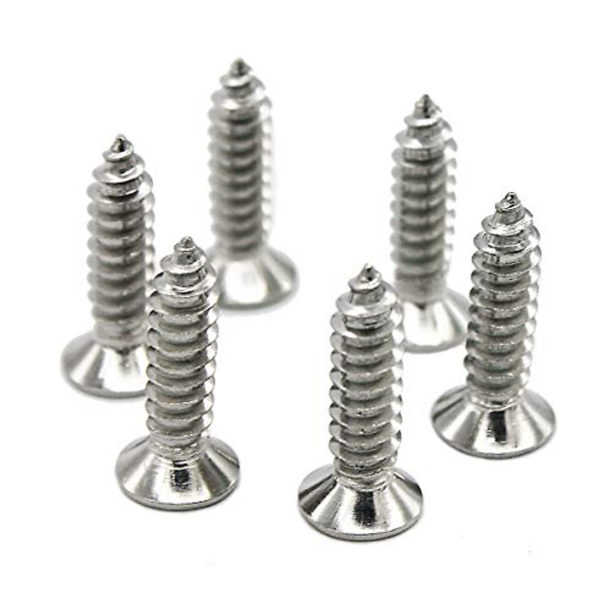 Countersunk Head Self-Tapping Screws NO.14 x 1.1/4" 50 Pack